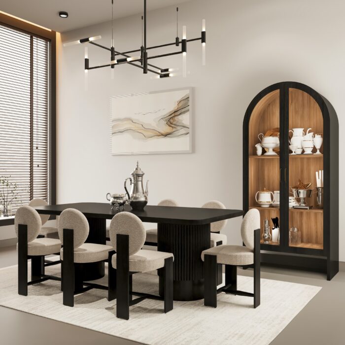 Rockefeller Dining Table - The Wooden Colour