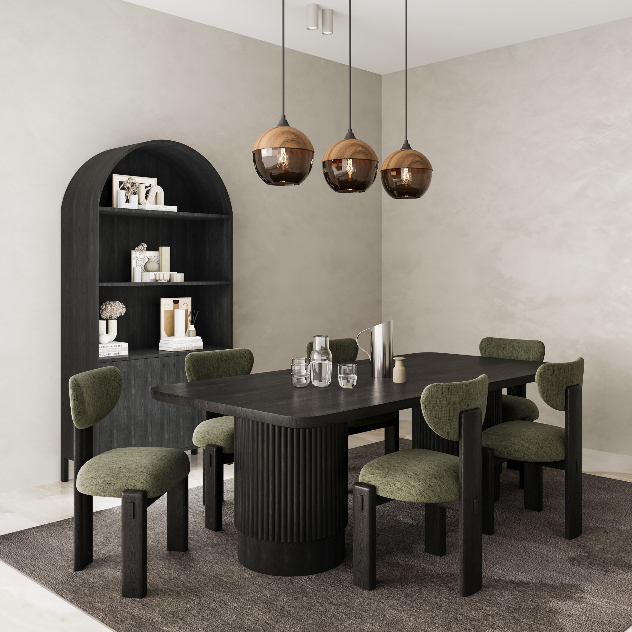 Rockefeller Dining Table - The Wooden Colour